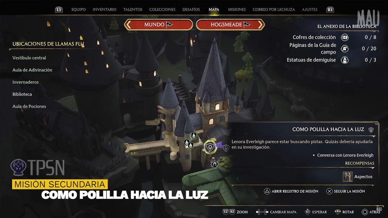 Hogwarts Legacy | Misiones Secundarias - Hogwarts Legacy - Trofeos PSN